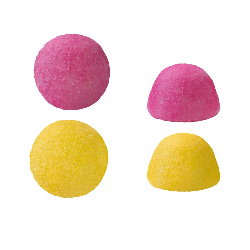 Fraises Tagada Pink et Citron Pikant Haribo - Sachets Duo Vrac 1kg ...